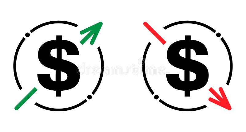 Increase Decrease Icon Collection Stock Illustrations – 563 Increase ...