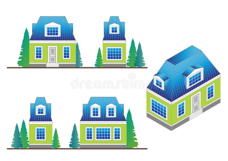 Dormer Window Stock Illustrations – 166 Dormer Window Stock ...