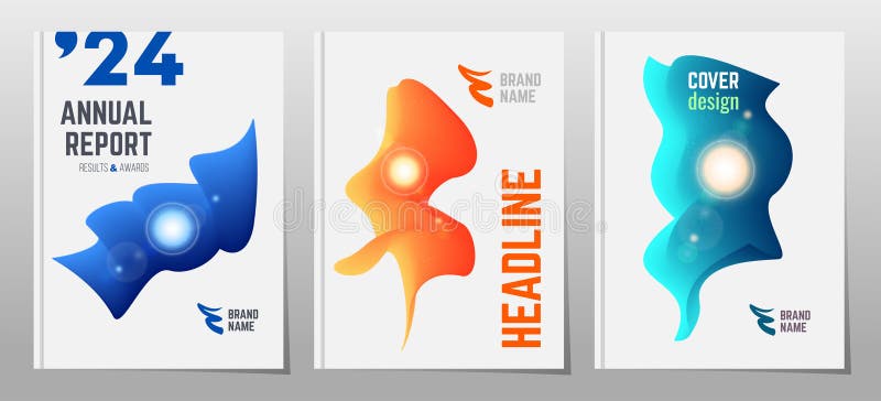 Set of Cover Design Brochure, Vector Illustration Stock Vector ...