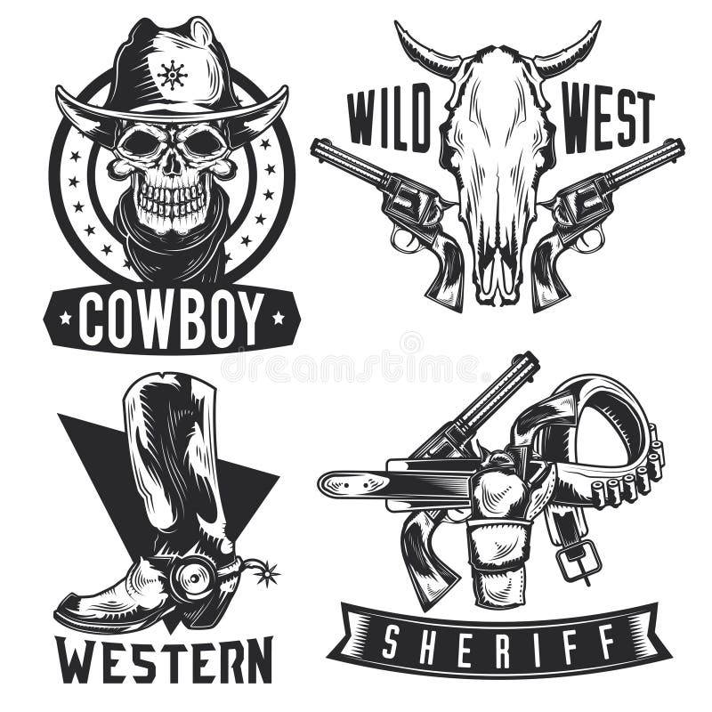 Rodeo Emblems Stock Illustrations – 65 Rodeo Emblems Stock ...