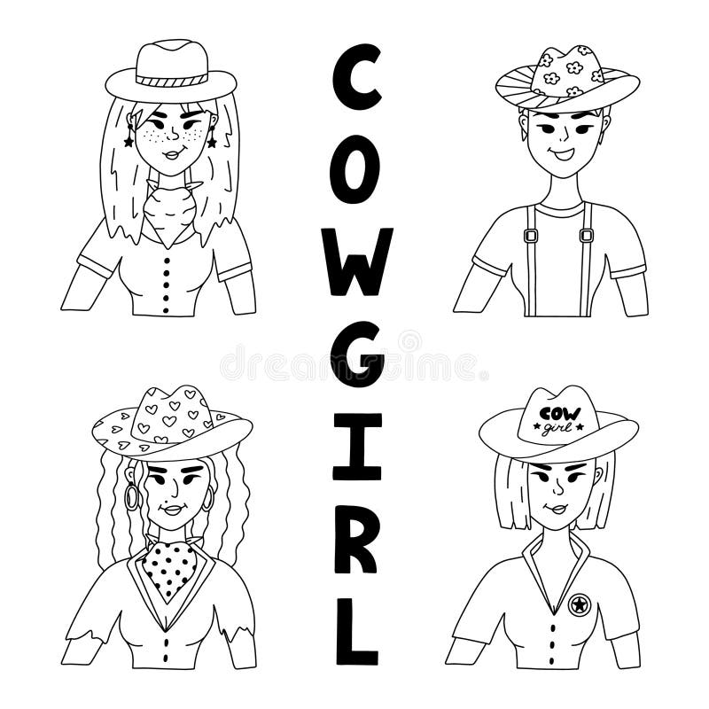 Mexican Western Girl Stock Illustrations 73 Mexican Western Girl