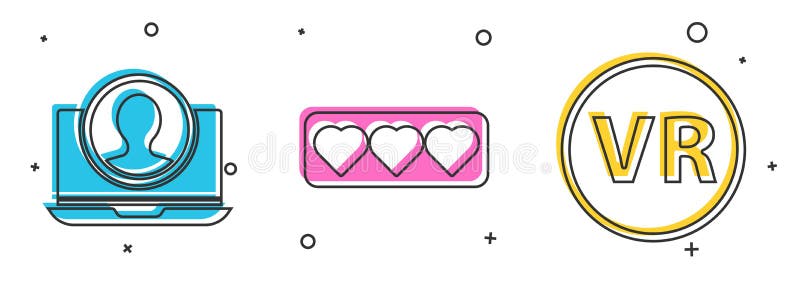 Virtual Reality Heart Stock Illustrations – 1,017 Virtual Reality Heart ...