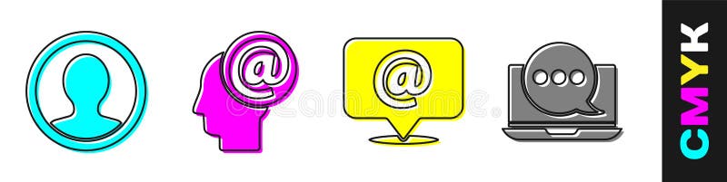 Set Create Account Screen, Mail and E-mail, Mail and E-mail and Chat ...