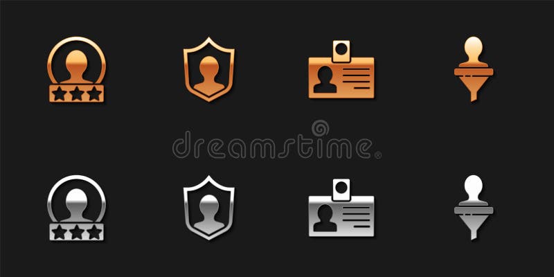 Set Create Account Screen, User Protection, Identification Badge and ...