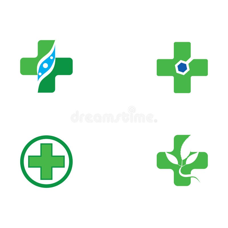 Cross Medical Logo Template Vector Stock Vector - Illustration of cross ...