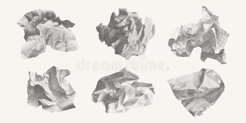 Dusty Gritty Crumpled Paper Stock Illustrations – 75 Dusty Gritty ...