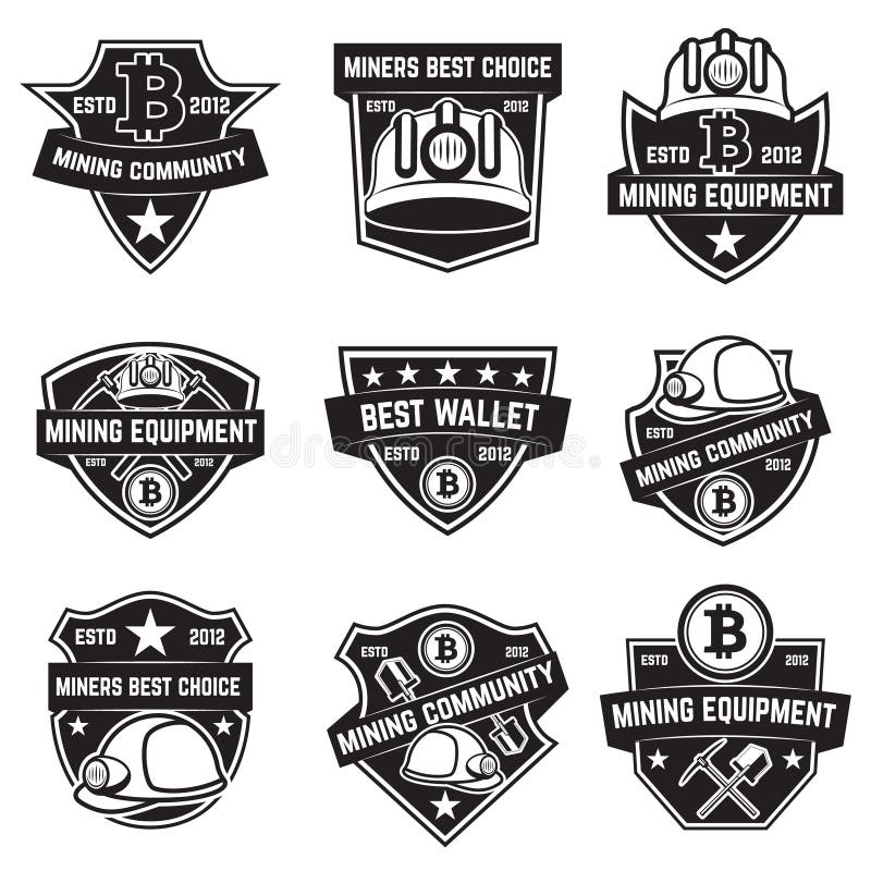 Mining Emblems Stock Illustrations – 125 Mining Emblems Stock ...