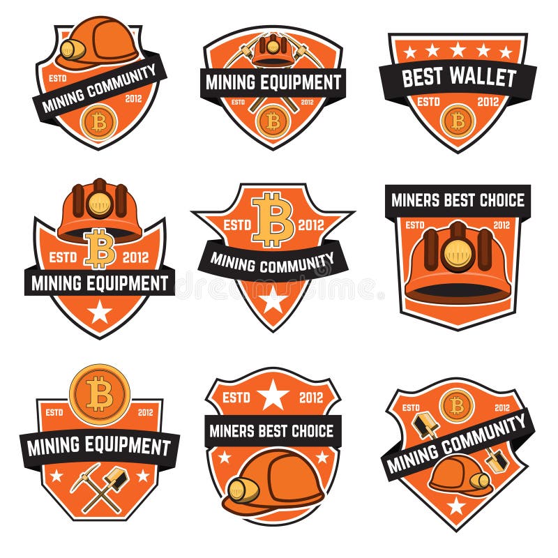 Mining Emblems Stock Illustrations – 125 Mining Emblems Stock ...