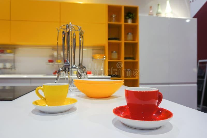 Set of cups stock photo. Image of colorful, beverage - 113522218