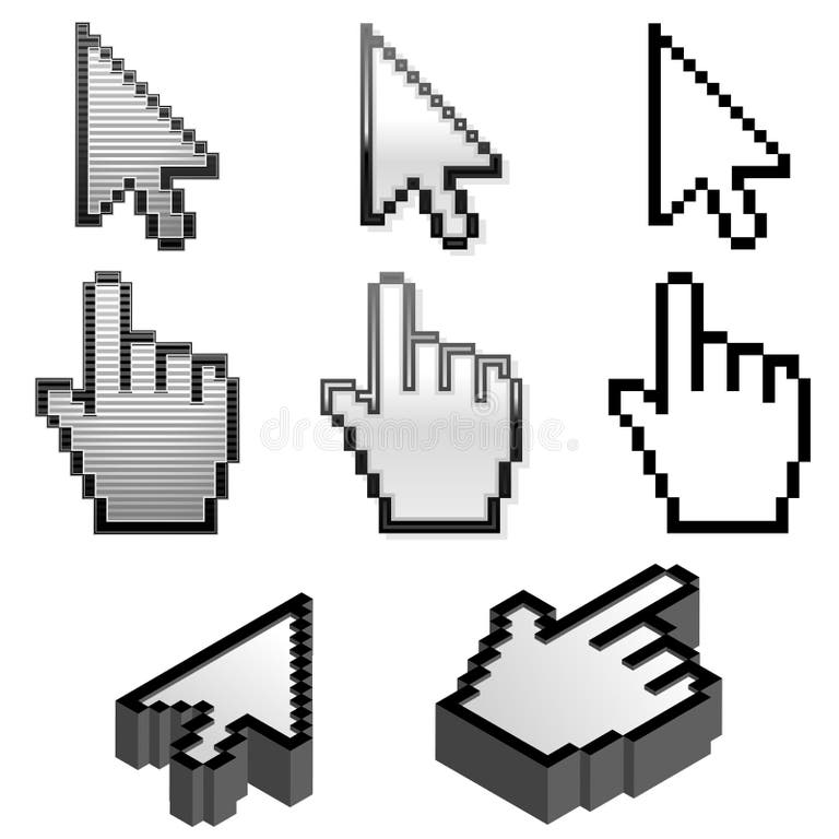 Four Arrow Cursor Stock Illustrations – 1,596 Four Arrow Cursor Stock ...
