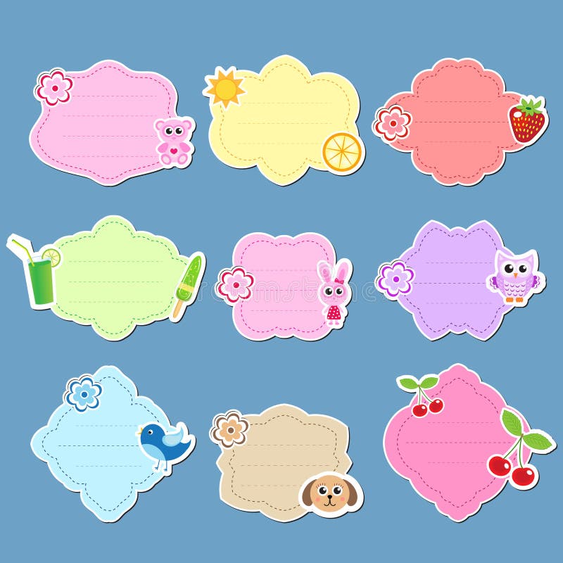 Cute Name Tag Stock Illustrations – 2,812 Cute Name Tag Stock ...