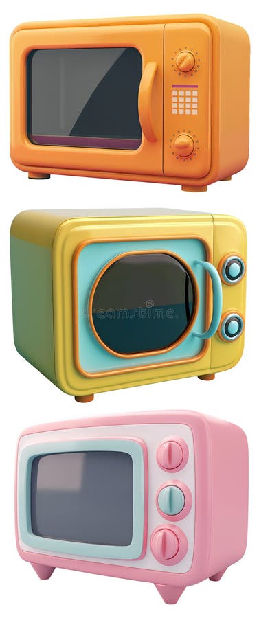 Microwave Cartoon Stock Illustrations – 3,544 Microwave Cartoon Stock ...