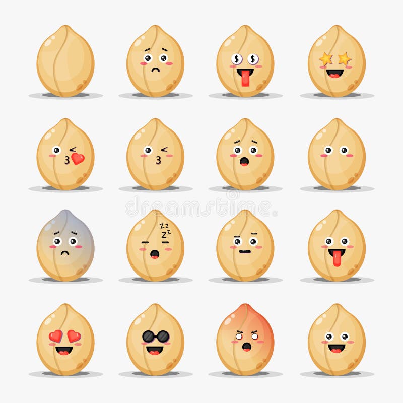 Peanut Emoticons Stock Illustrations – 47 Peanut Emoticons Stock ...