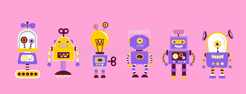 Girly Robot Stock Illustrations – 16 Girly Robot Stock Illustrations ...