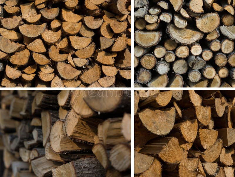 Set of cuted wood photos stock photo. Image of tree, pile - 78223964