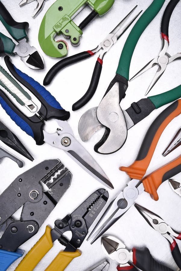 Set of cutter tools stock photo. Image of equipment, knife - 88284138