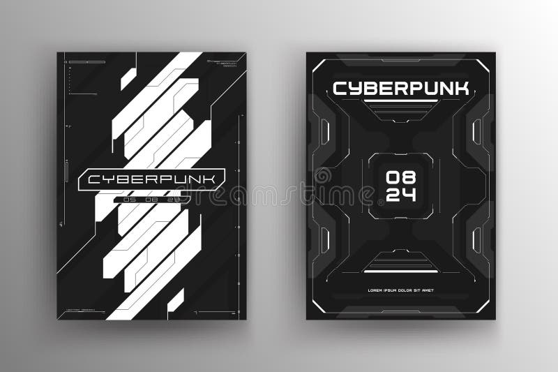 Cyberpunk Futuristic Poster. Tech Cyberpunk Design for Web and Print ... Cyberpunk Futuristic Poster. Tech Cyberpunk Design for Web and Print ...