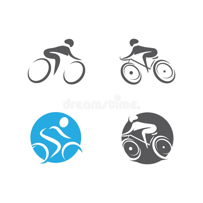 Set Cycling Icon Vector Illustration Design Logo Stock Vector ...