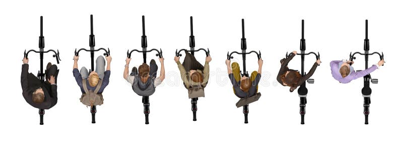 Cyclists Top View Stock Illustrations – 39 Cyclists Top View Stock ...