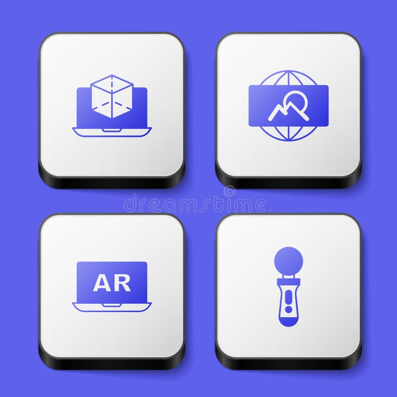 Ar Vr Icon Set Stock Illustrations – 2,254 Ar Vr Icon Set Stock ...