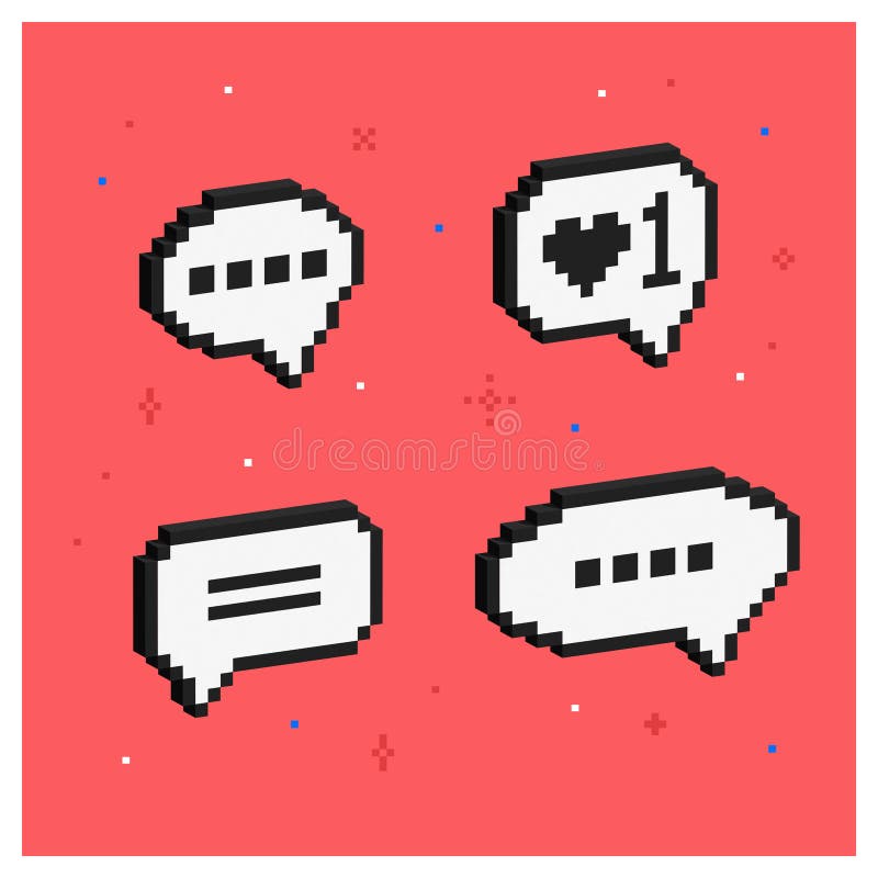 Volumetric Mosaic Message Boxes Stock Illustrations – 6 Volumetric ...