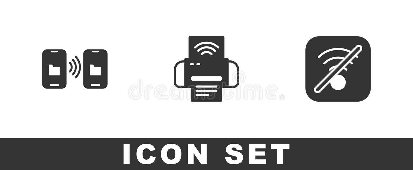 No Printer Icon Vector Stock Illustrations – 141 No Printer Icon Vector ...