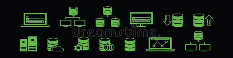 Database Illustration Cartoon Icon Stock Illustrations – 3,393 Database ...