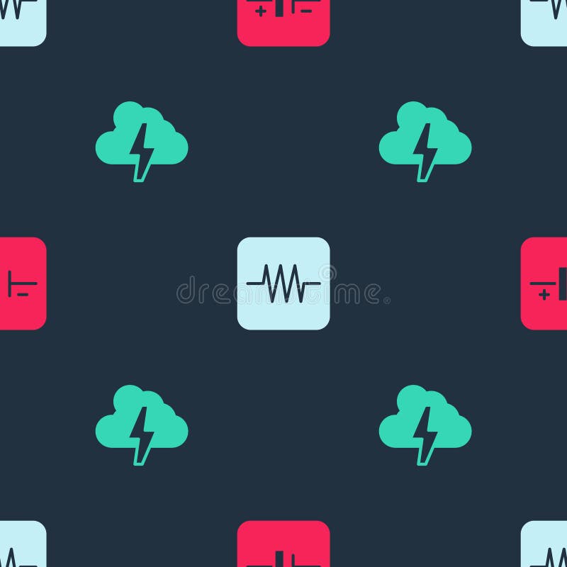 Set DC Voltage Source, Resistor in Electronic Circuit and Cloud and ...
