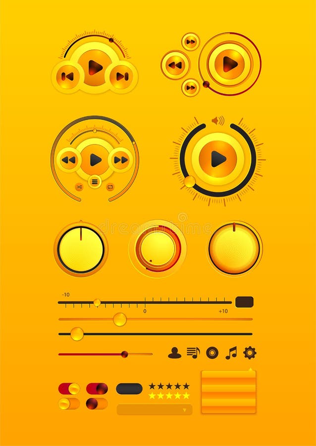 Mp3 Player Musical Background Screen Stock Illustrations – 792 Mp3 ...