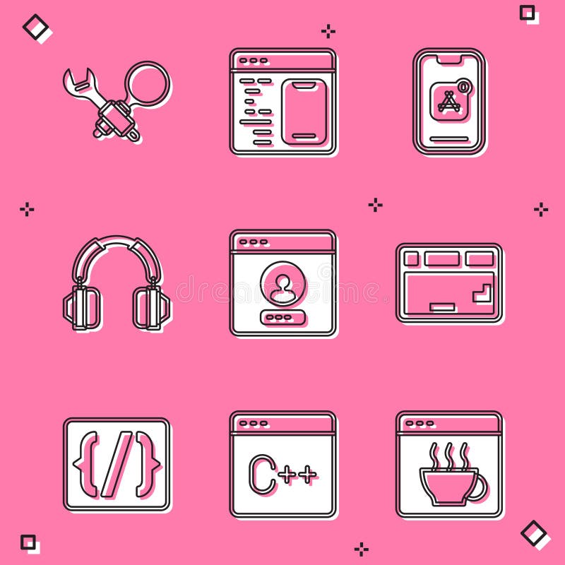 Debugging Software in Action Stock Illustration - Illustration of modify, control: 143608115