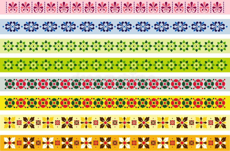 Set of decorative borders stock illustration. Illustration of borders ... Set of decorative borders stock illustration. Illustration of borders ...