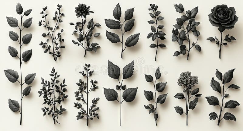 A Set of Decorative Corner Borders Featuring Doodle-style Corners and ...