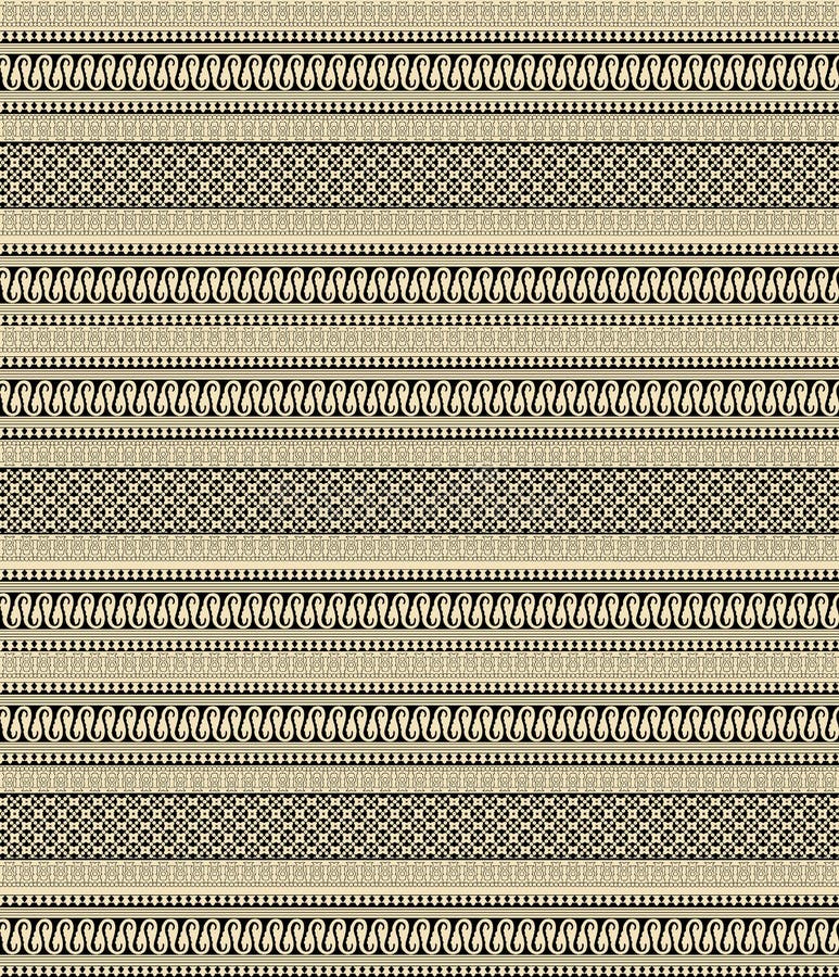Set of Decorative Floral Seamless Ornamental Border - Vector Modular ... Set of Decorative Floral Seamless Ornamental Border - Vector Modular ...
