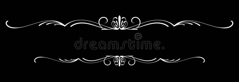 Set of Decorative Vintage Title Frames and Borders Set and Vector ...