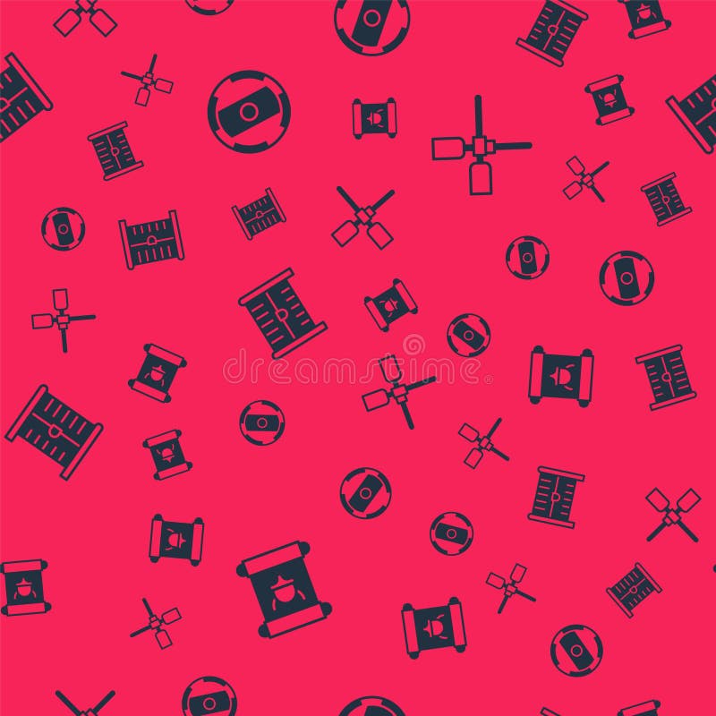 Set Decree, Parchment, Scroll, Shield Viking, Antique Treasure Chest ...