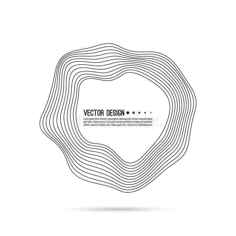 Set of deformed banners. stock vector. Illustration of deform - 117308830