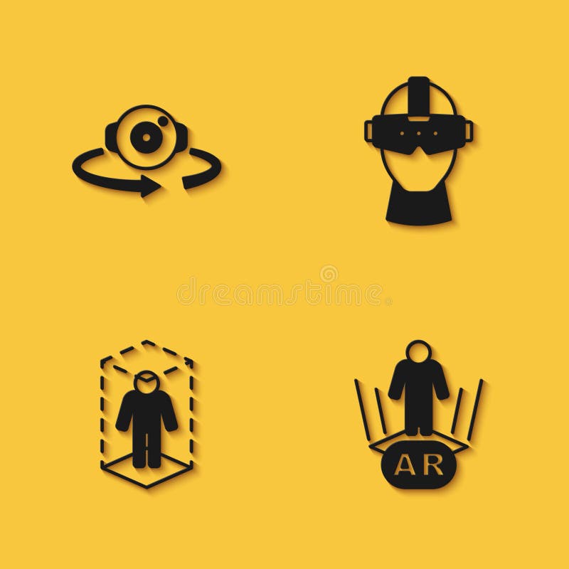 Set 360 Degree View, Augmented Reality AR, 3d Modeling and Virtual ...