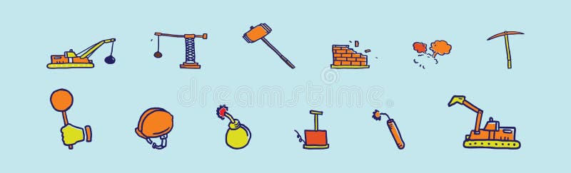 Demolition man cartoon stock vector. Illustration of cartoon - 15337921