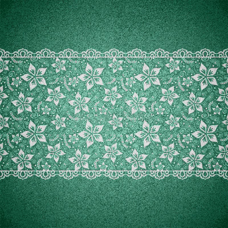 Set of denim & lace stock vector. Illustration of creative - 186803702