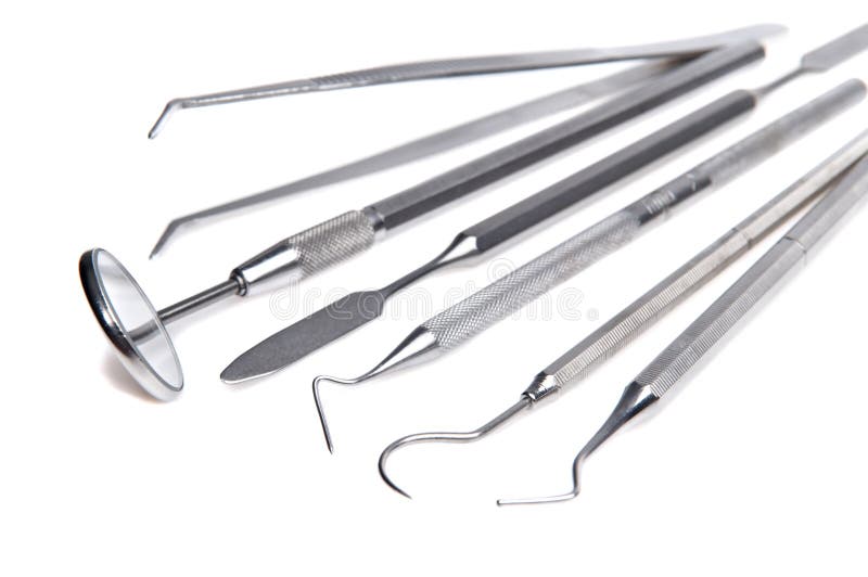 Set Of Dental Care Instruments Stock Photo - Image: 20107248