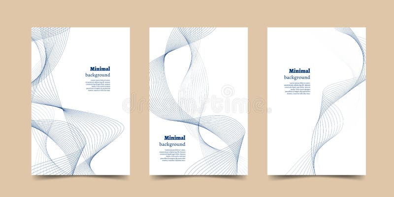 Set of Design Templates for Cover, Postcard Certificate, Document ...