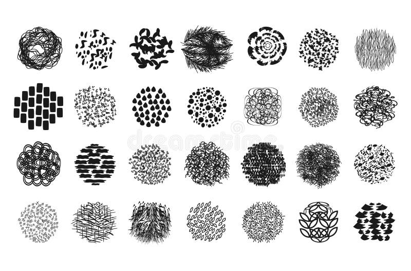 Set of Design Textures, Vector Illustration Stock Vector - Illustration ...