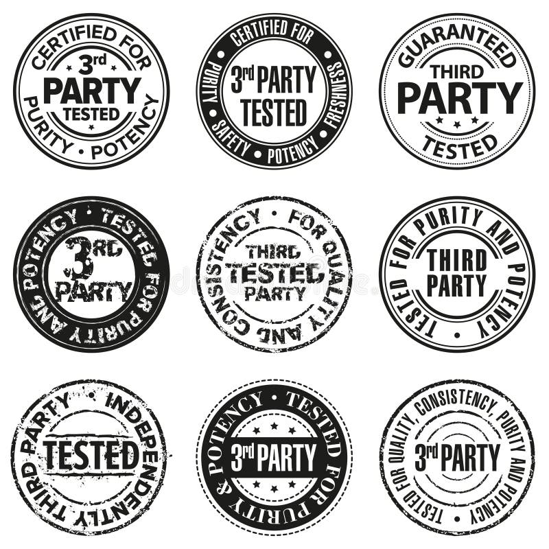 Stamp Third Party Lab Tested. 3rd Party Tested for Quality, Consistency ...