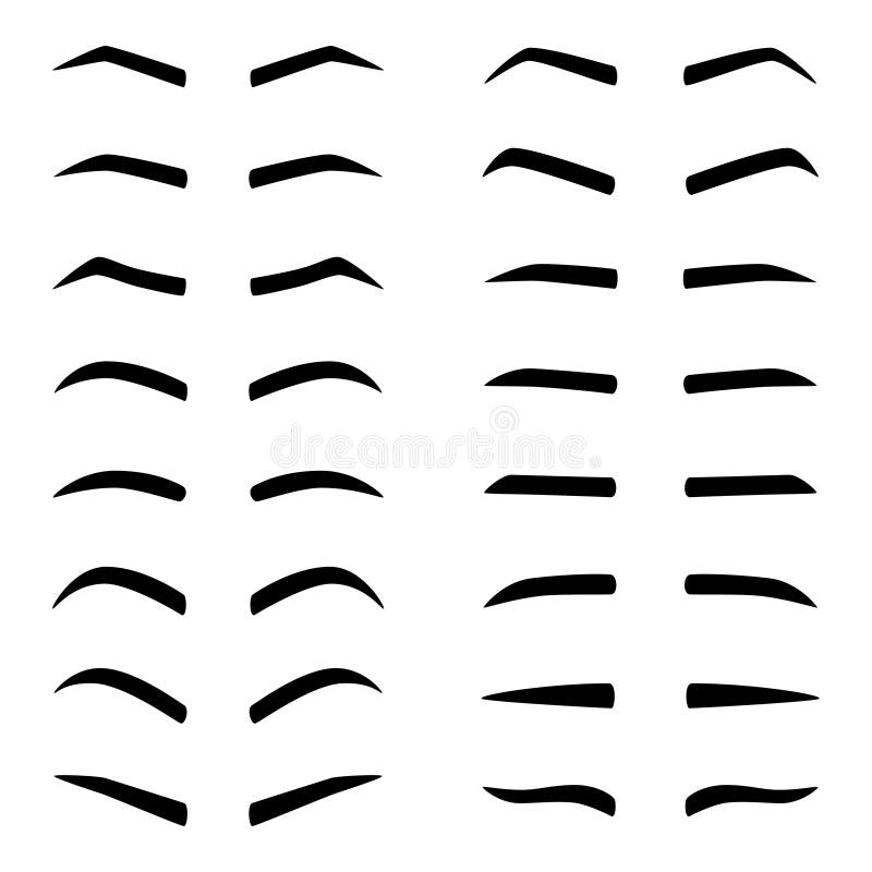 Eyebrows Stock Illustrations – 22,545 Eyebrows Stock Illustrations ...