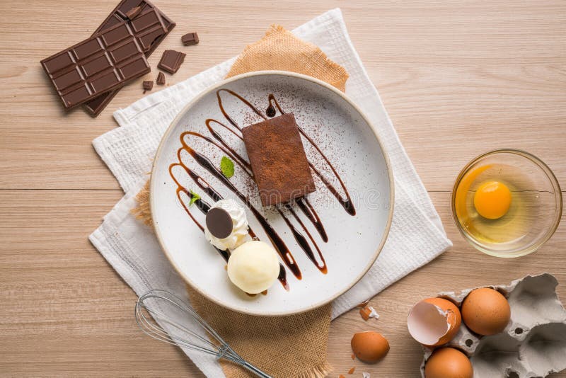 Set of dessert stock photo. Image of luscious, chocolate - 117370176