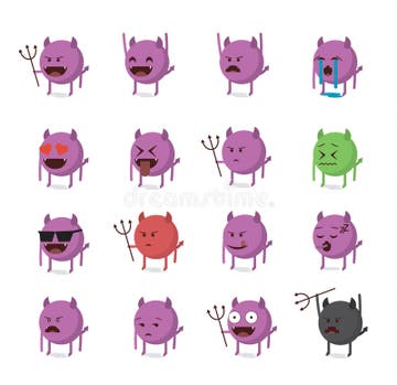 Spiteful Emoticon Stock Illustrations – 54 Spiteful Emoticon Stock ...