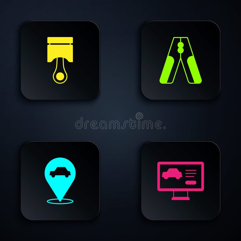 Set Diagnostics Condition of Car, Engine Piston, Location with Service ... Set Diagnostics Condition of Car, Engine Piston, Location with Service ...