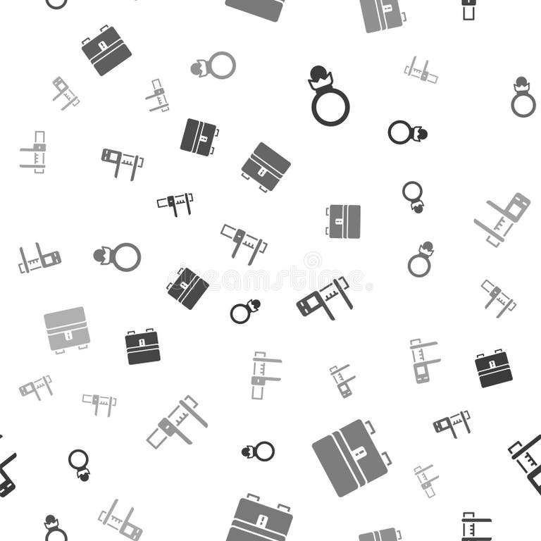 Set Diamond Engagement Ring, Jewelry Box, Calliper or Caliper and Scale ...