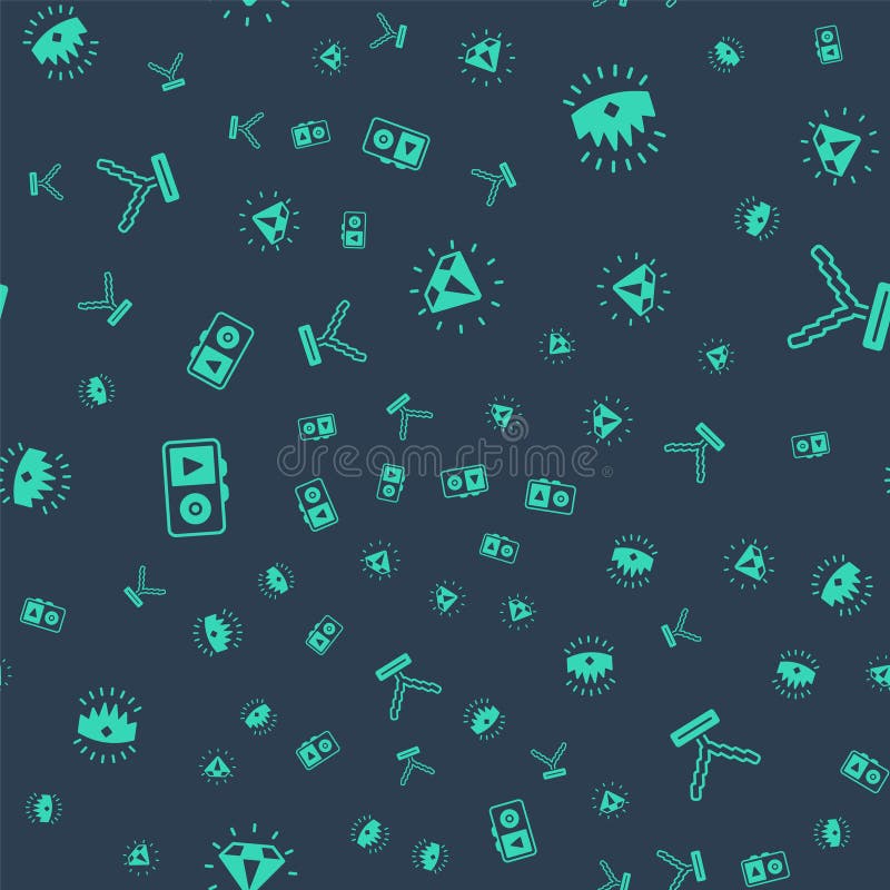 Set Diamond, King Crown, Music Player and Rapper Chain on Seamless ...