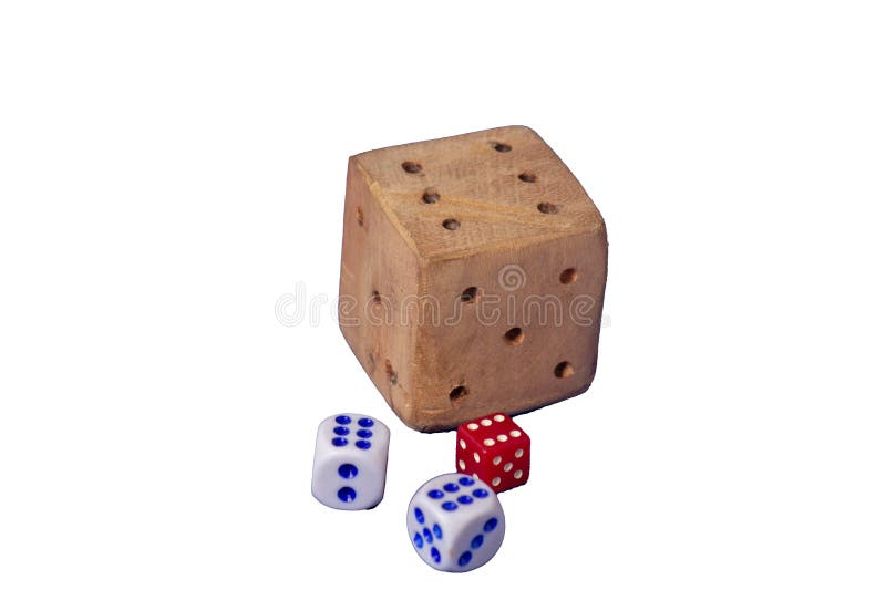 Set of Dice of Different Sizes and Colors Stock Photo - Image of sizes ...